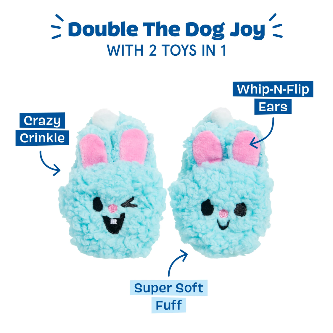 Bark Yippy & Skippy Slippies Dog Toy – Dofos Pet Centre